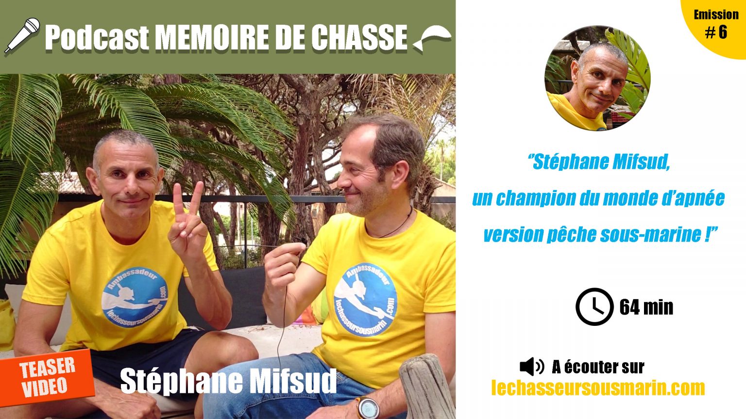 📻 Emission #6 Stéphane MIFSUD / "Stéphane Mifsud, un champion du monde ...